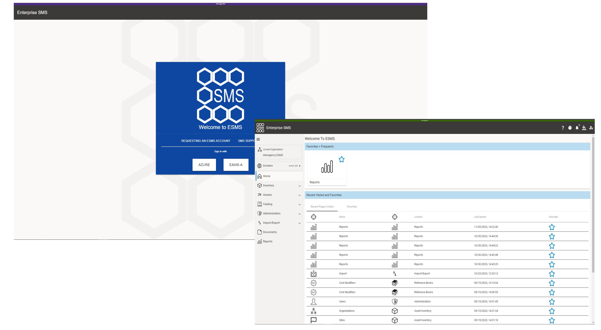 Sustainment Management System